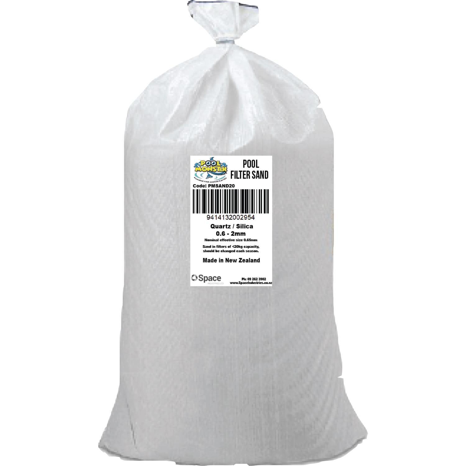 Pool Monsters | Pool Filter Sand 20kg | Mitre10