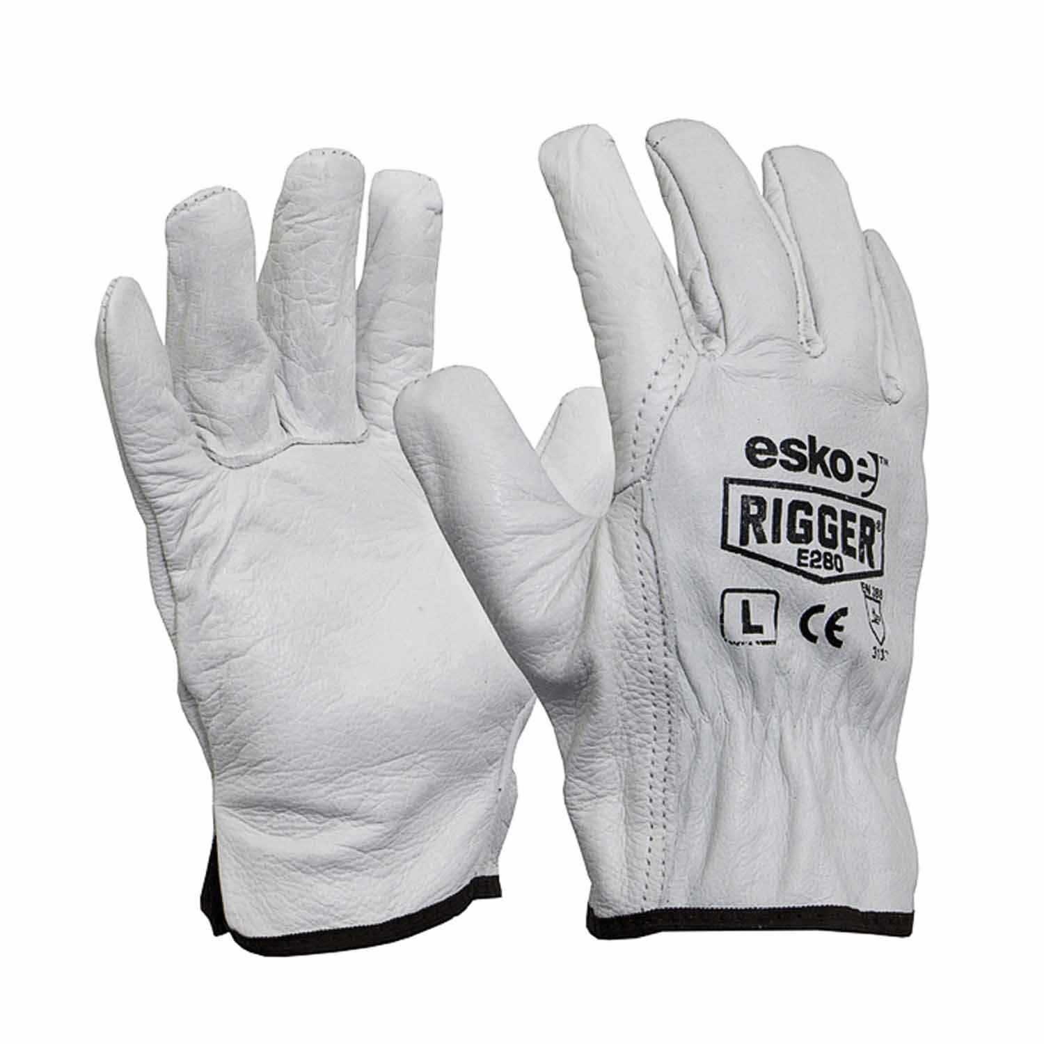 Premium Leather Riggers Gloves | XL