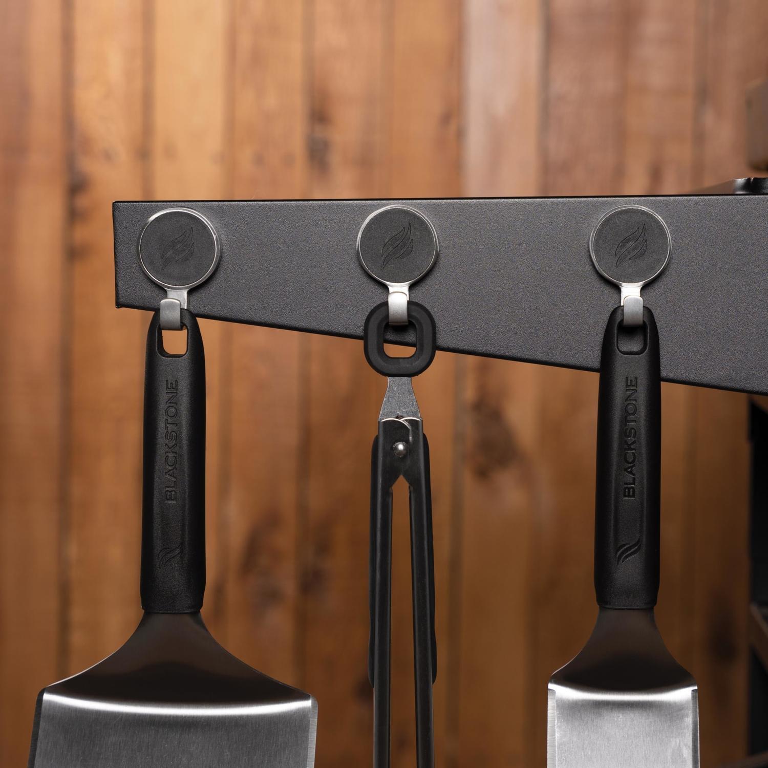 Griddle Tool Holders H: 187mm, W: 254mm, D: 44mm Silver | BBQ Utensils ...