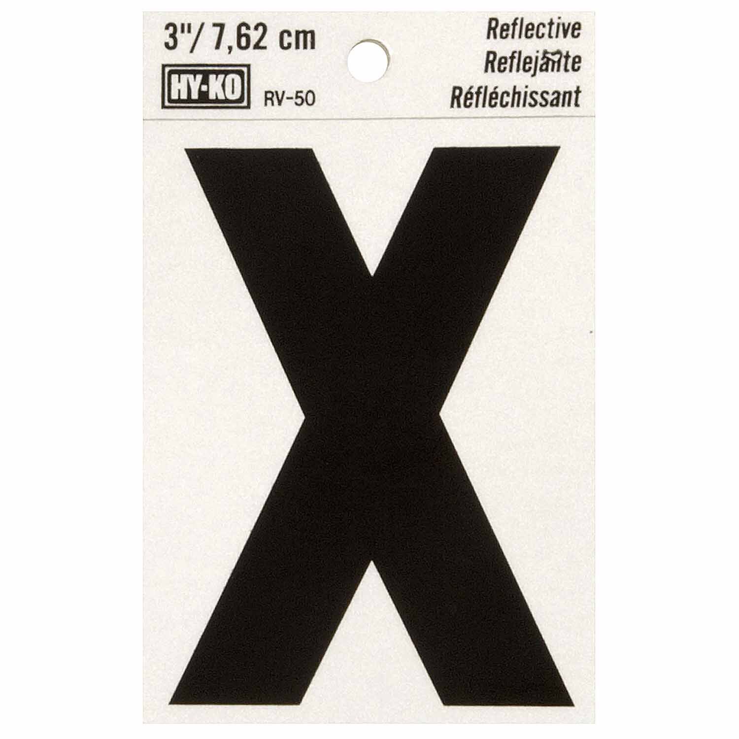 HY-KO | Letterbox Letter X 76mm | Mitre10