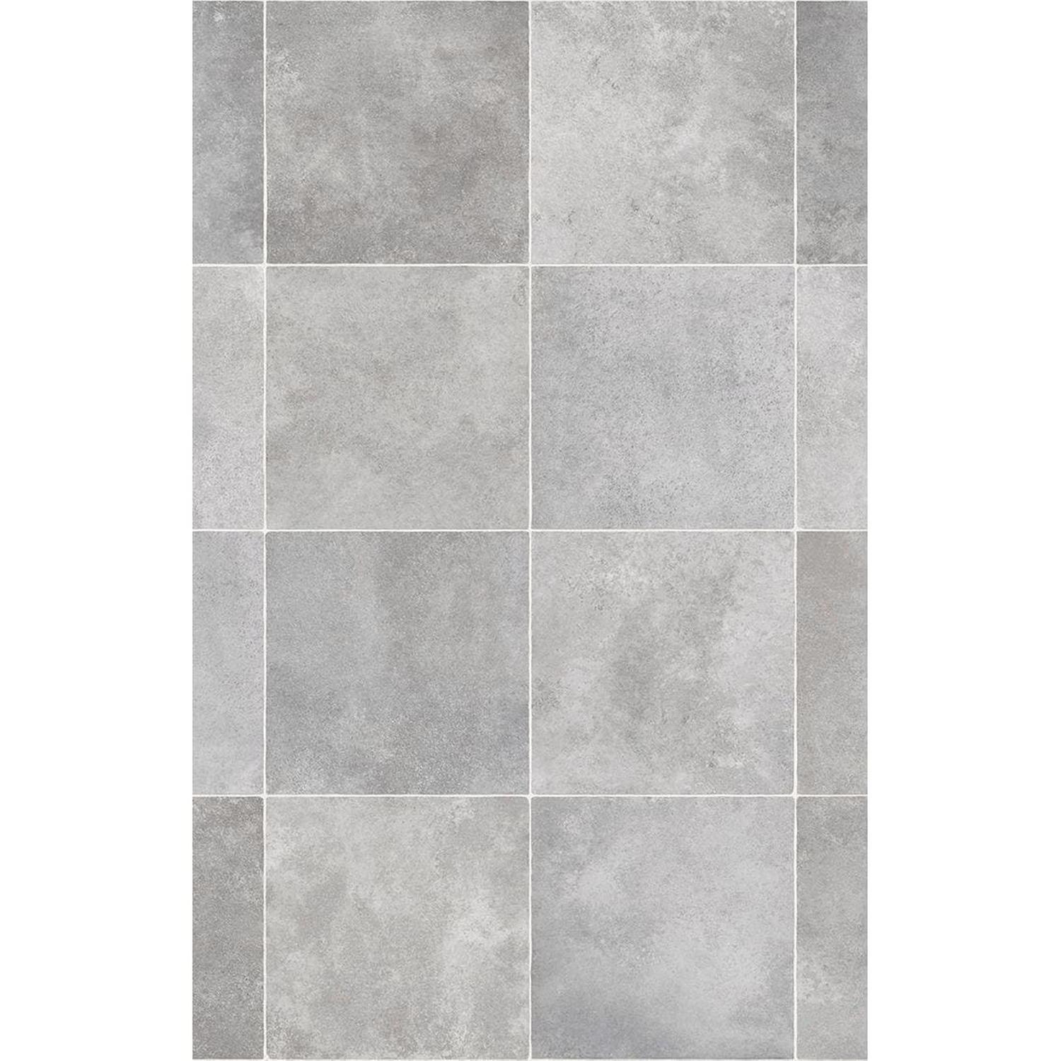 Belgotex | Reflex Tile Look Vinyl Flooring W: 2000mm Zala Grey | Mitre10