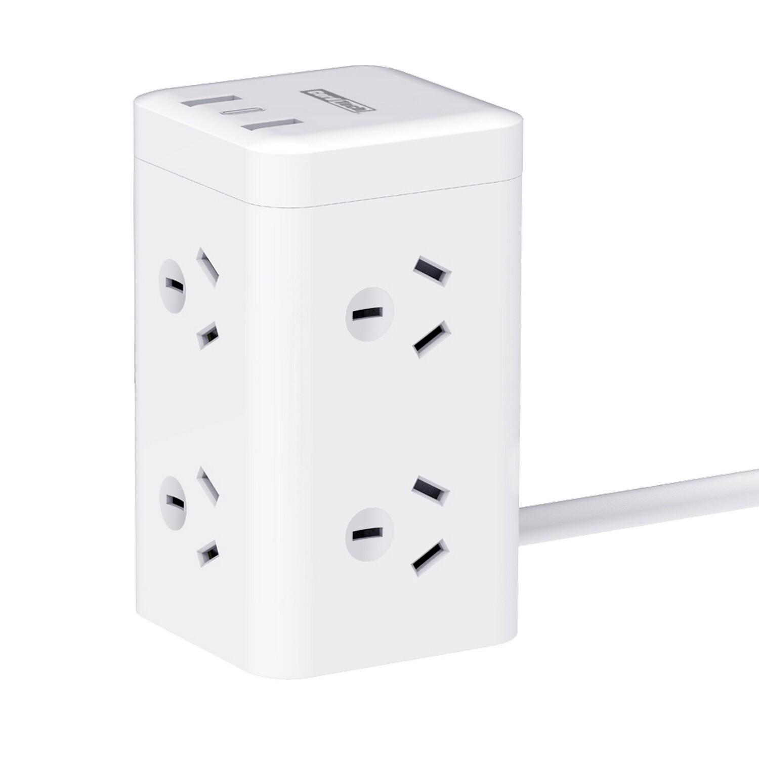 Tower with Surge 6 Outlet USB A+C | Power Boards